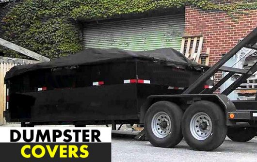 Hand Thrown Dumpster Covers – ALCO – Custom Covers