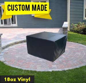Custom-Made Square Fire Pit Covers | Waterproof And Durable