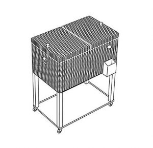 Custom-Made Serving Cart Covers | Waterproof