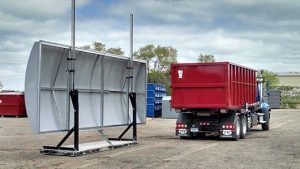 Custom Made Dumpster Covers