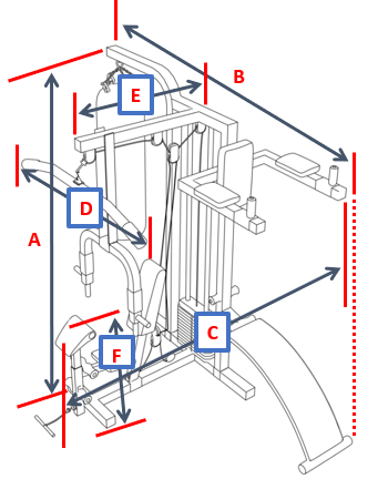 Multi-Gym Equipment Covers | Custom Made With Water-Resistant Vinyl