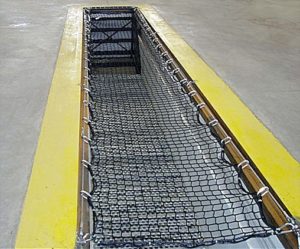 Custom Made BayNets Garage Pit Safety Nets For Ultimate Protection